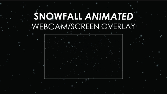 ANIMATED Snowfall Christmas Realistic Snow Falling - Camera Overlay ...