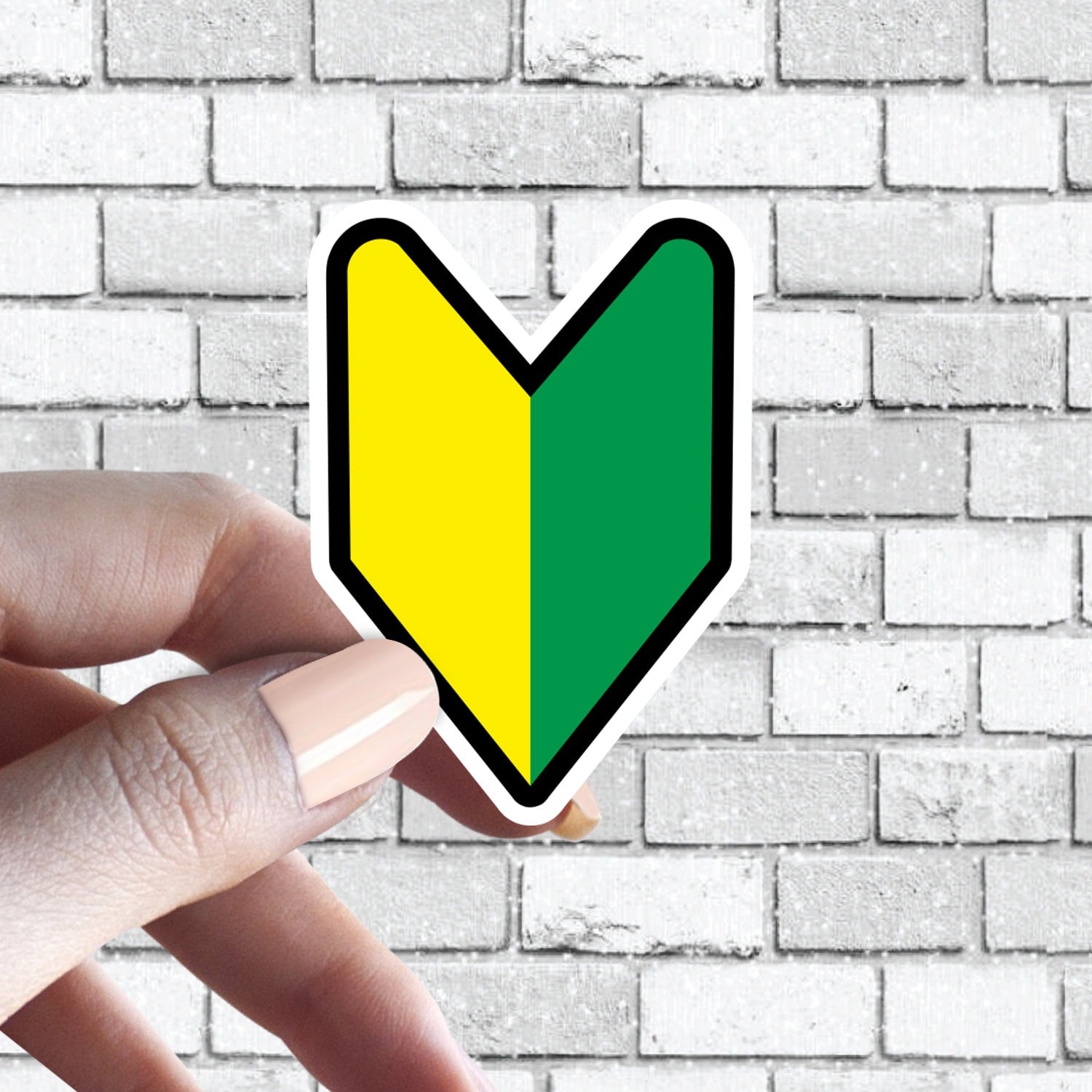 JDM Beginner Driver Shoshinsha Wakaba Japan Flag Japanese Sticker – Too ...